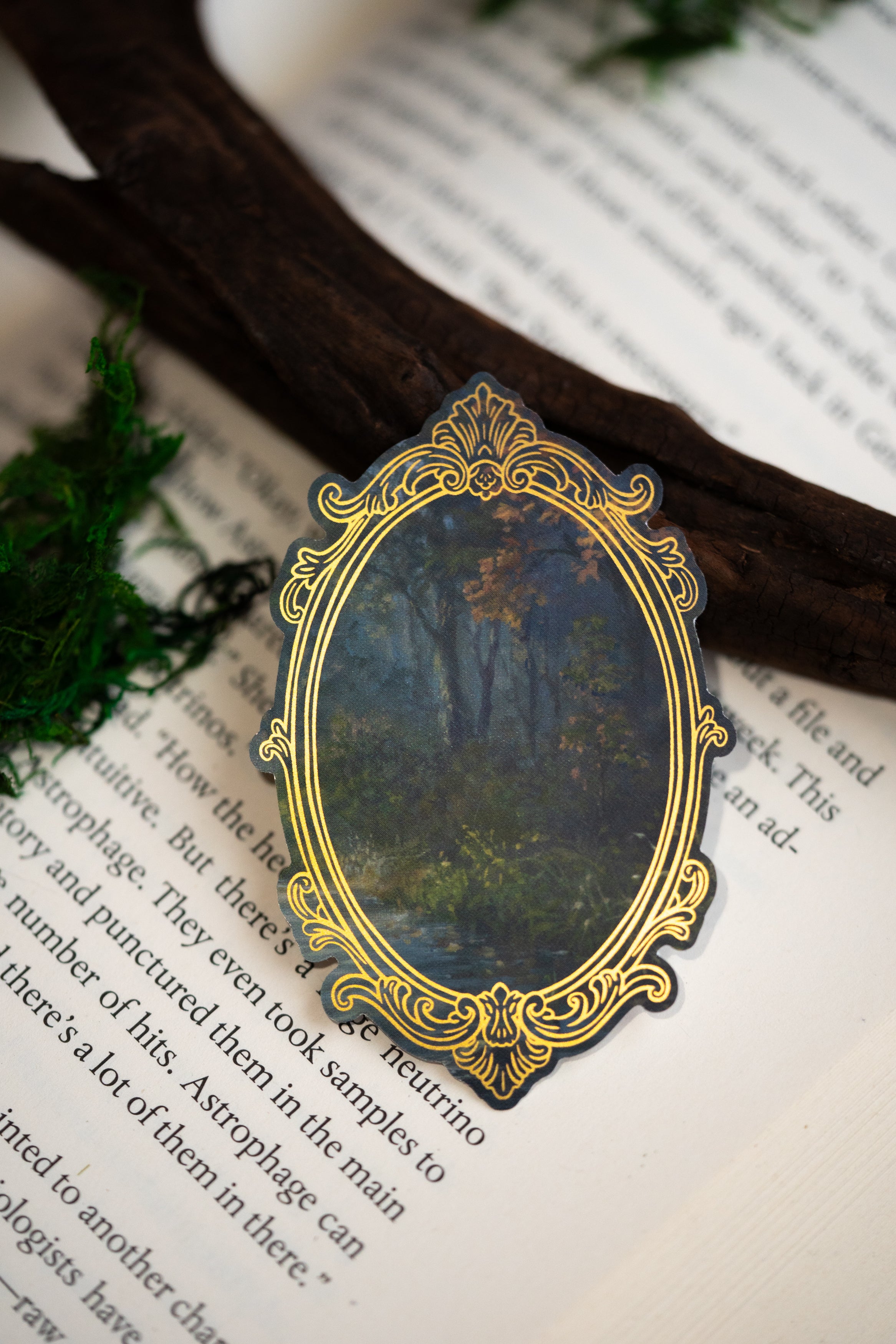 The Shadowed Grove Sticker: Portals to Realms Collection – The Bookish ...