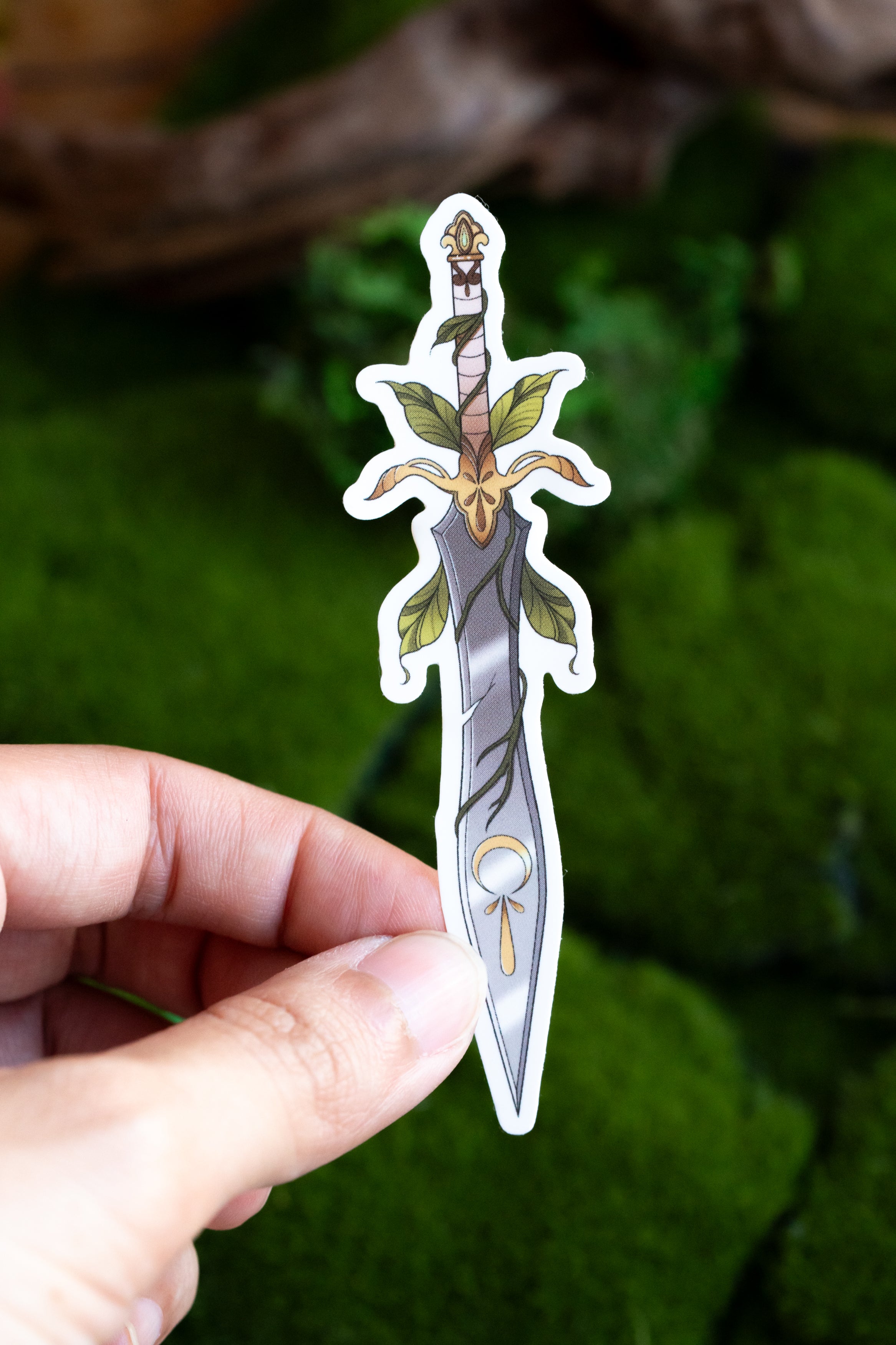 The Ivy Blade Vinyl Sticker – The Bookish Atelier